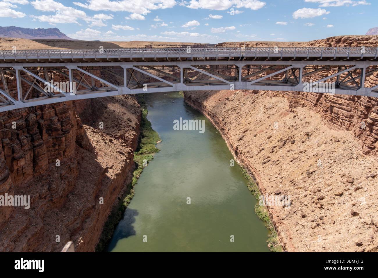 Navajo bridge over the Colorado River in Arizona, USA Stock Photo - Alamy