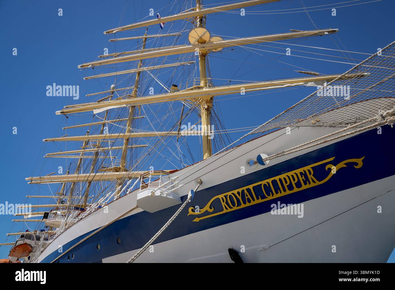 Zadar, Croatia. 29th June, 2025. Royal Clipper sail ship is pictured at ...