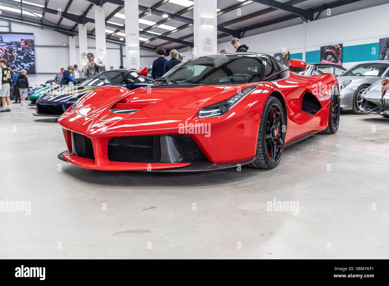 April 25th - Bath - Ferrari LaFerrari Hypercar Showcased At Indoor Car ...