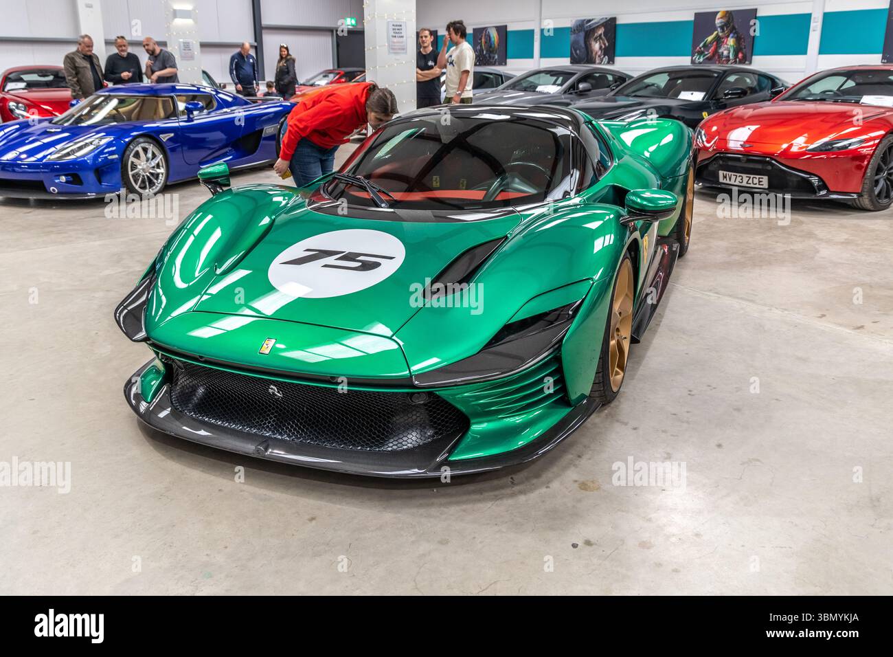 April 25th - Bath - Rare Ferrari Daytona SP3 In Racing Livery Seen At ...