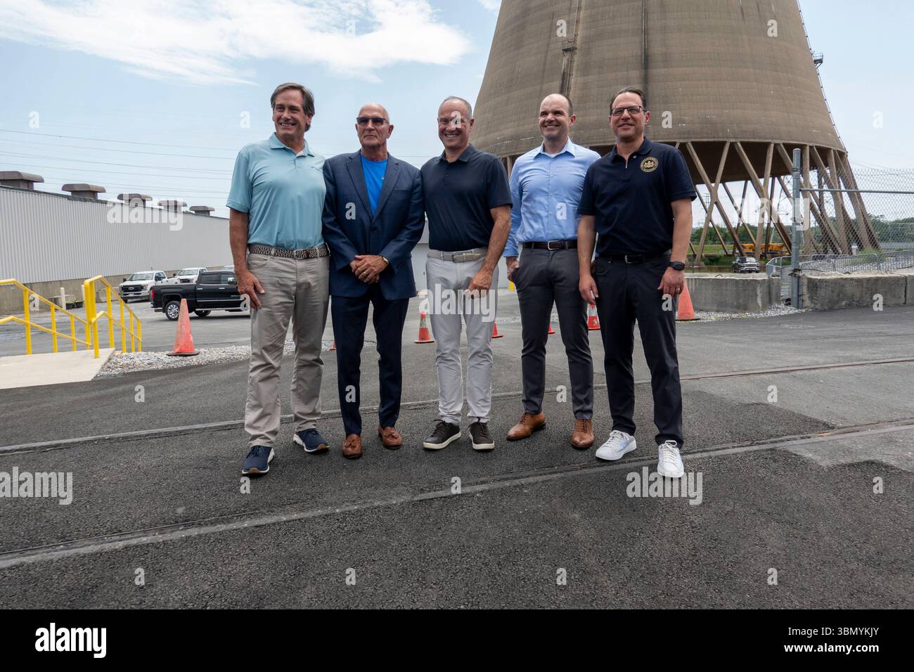 From right, Pennsylvania Governor Josh Shapiro, Microsoft Vice ...