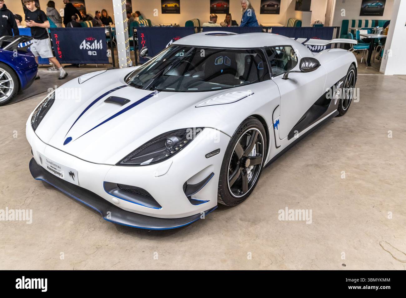 April 25th - Bath - Front View Of Rare Koenigsegg Agera RS At Indoor ...