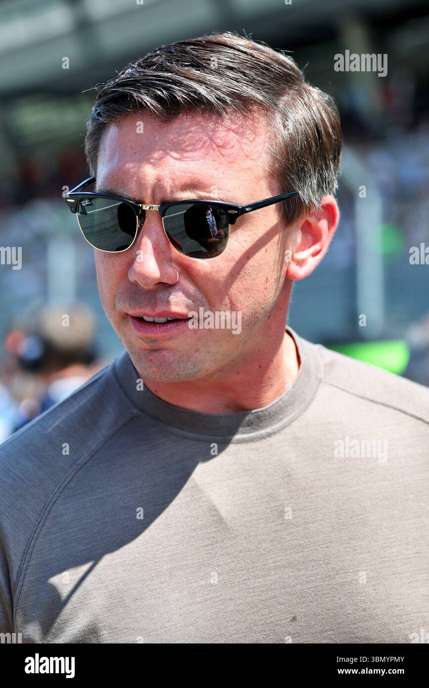 Mark Mateschitz (AUT) Red Bull Co-Owner on the grid. 29.06.2025 ...