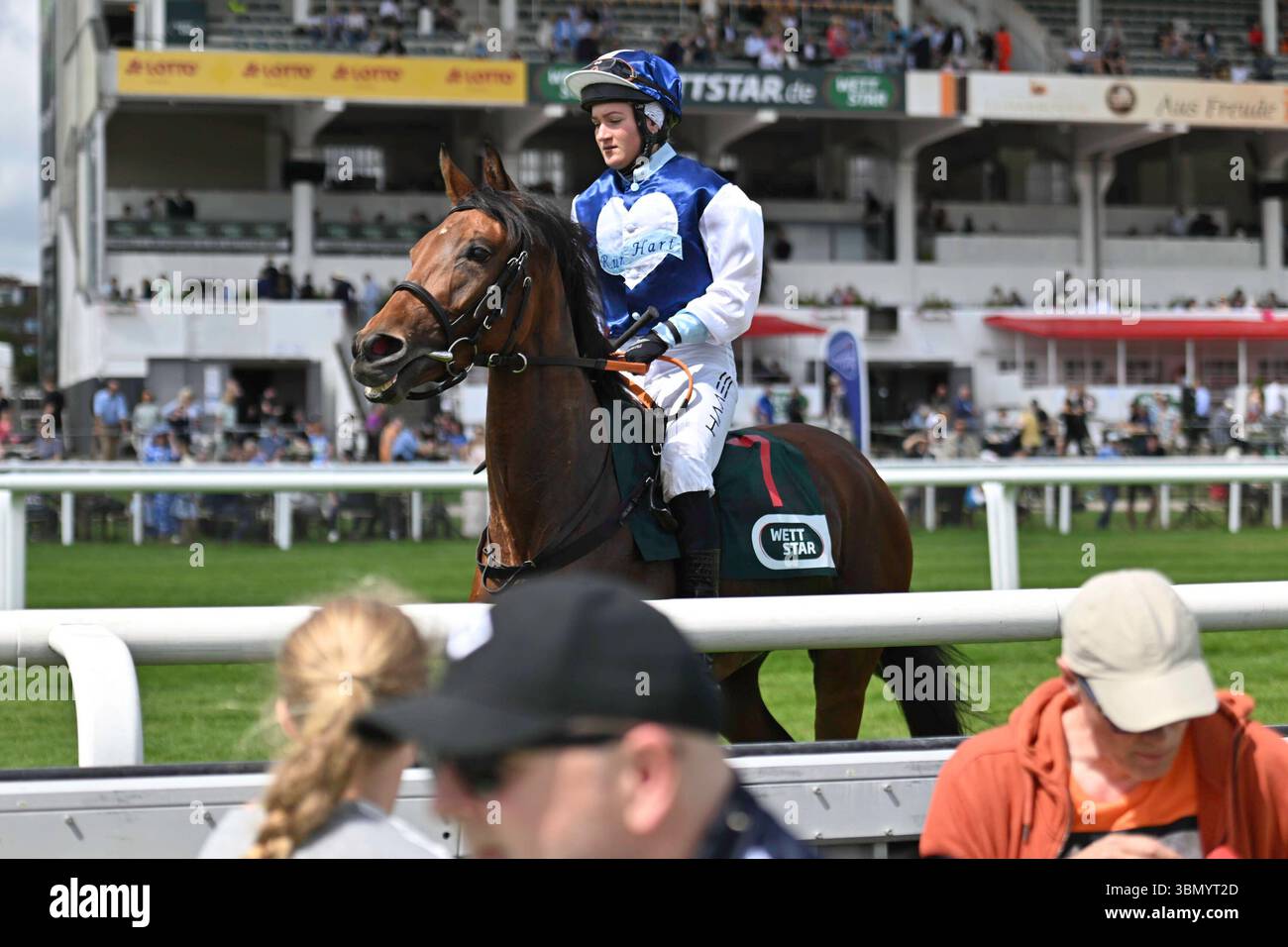 29.06.2025, Galopprennbahn Hamburg-Horn, Galopp Derby 2025, Hamburger ...