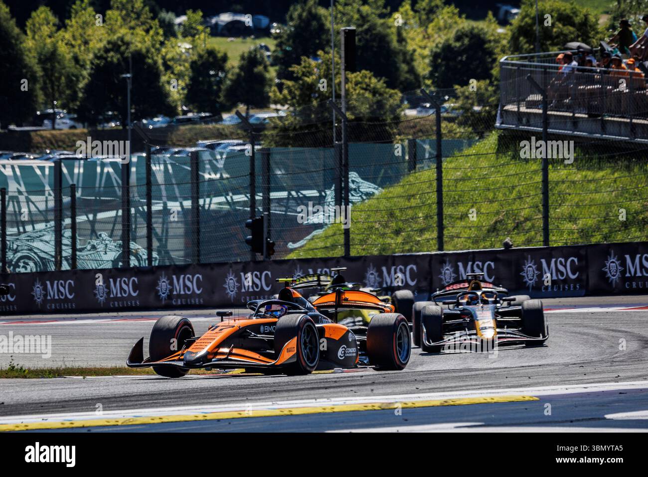 17 DUNNE Alex (irl), Rodin Motorsport, Dallara F2 2024, action during ...