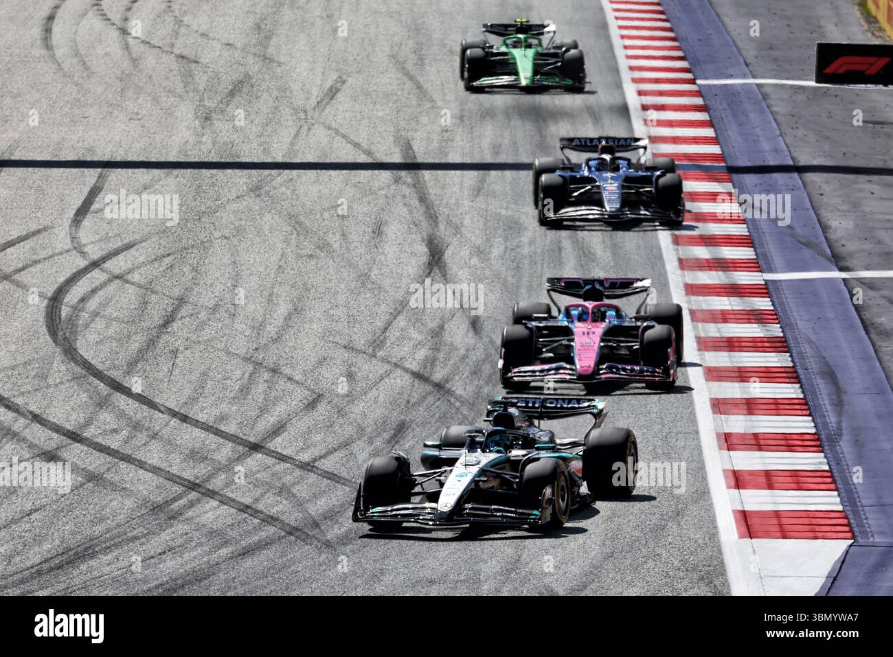 Spielberg, Austria. 29th June, 2025. George Russell (GBR) Mercedes AMG F1 W16. 29.06.2025 ...