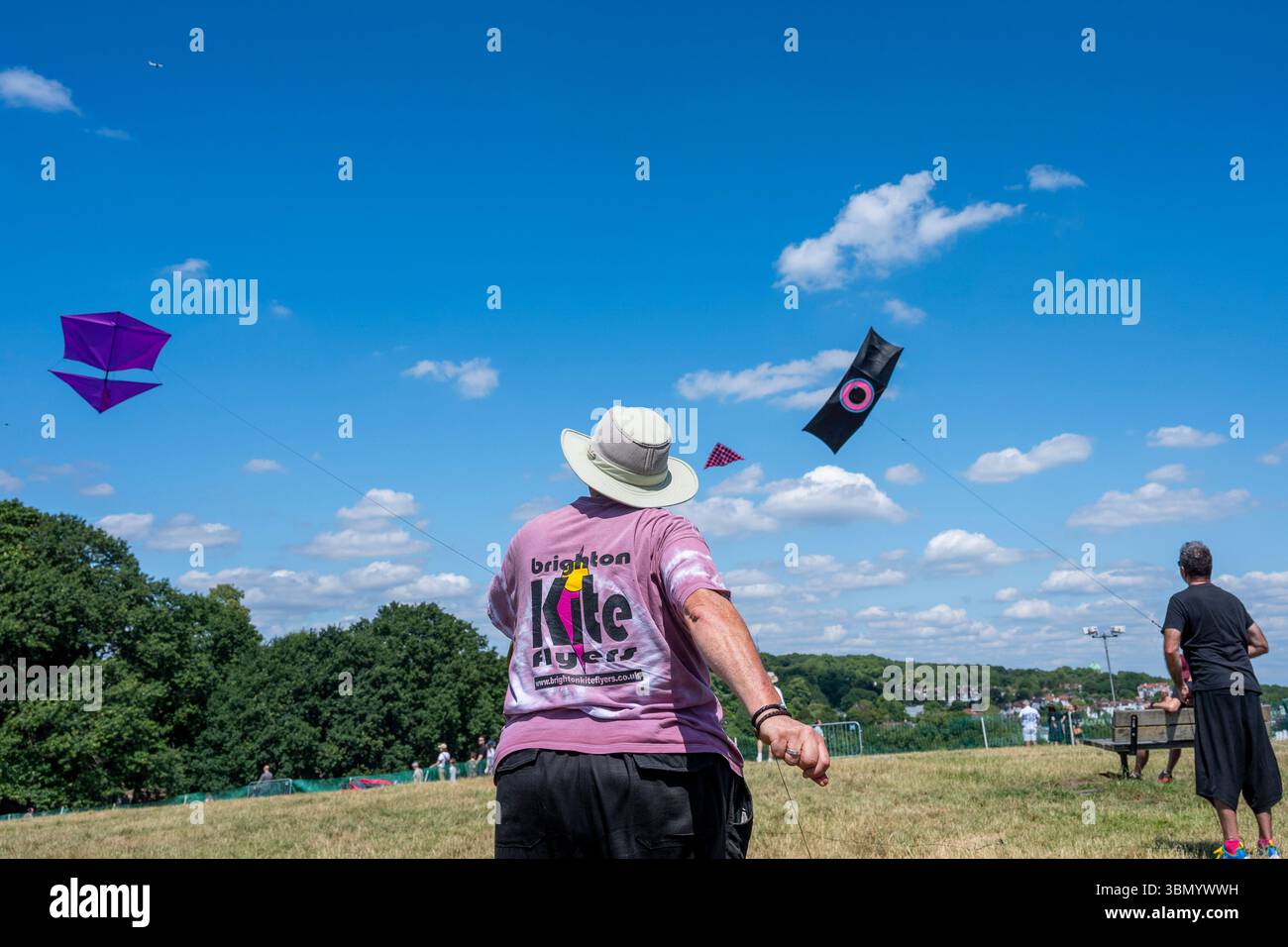 London, UK. 29 June 2025. Members of the Kite Society of Great Britain ...