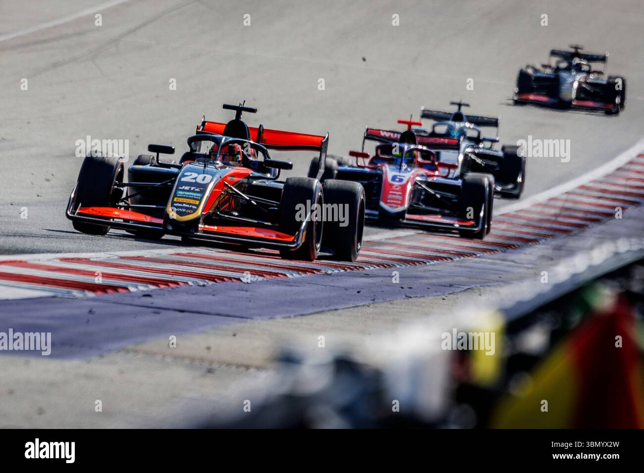 20 NAEL Théophile (fra), Van Amersfoort Racing, Dallara F3 2025, action ...