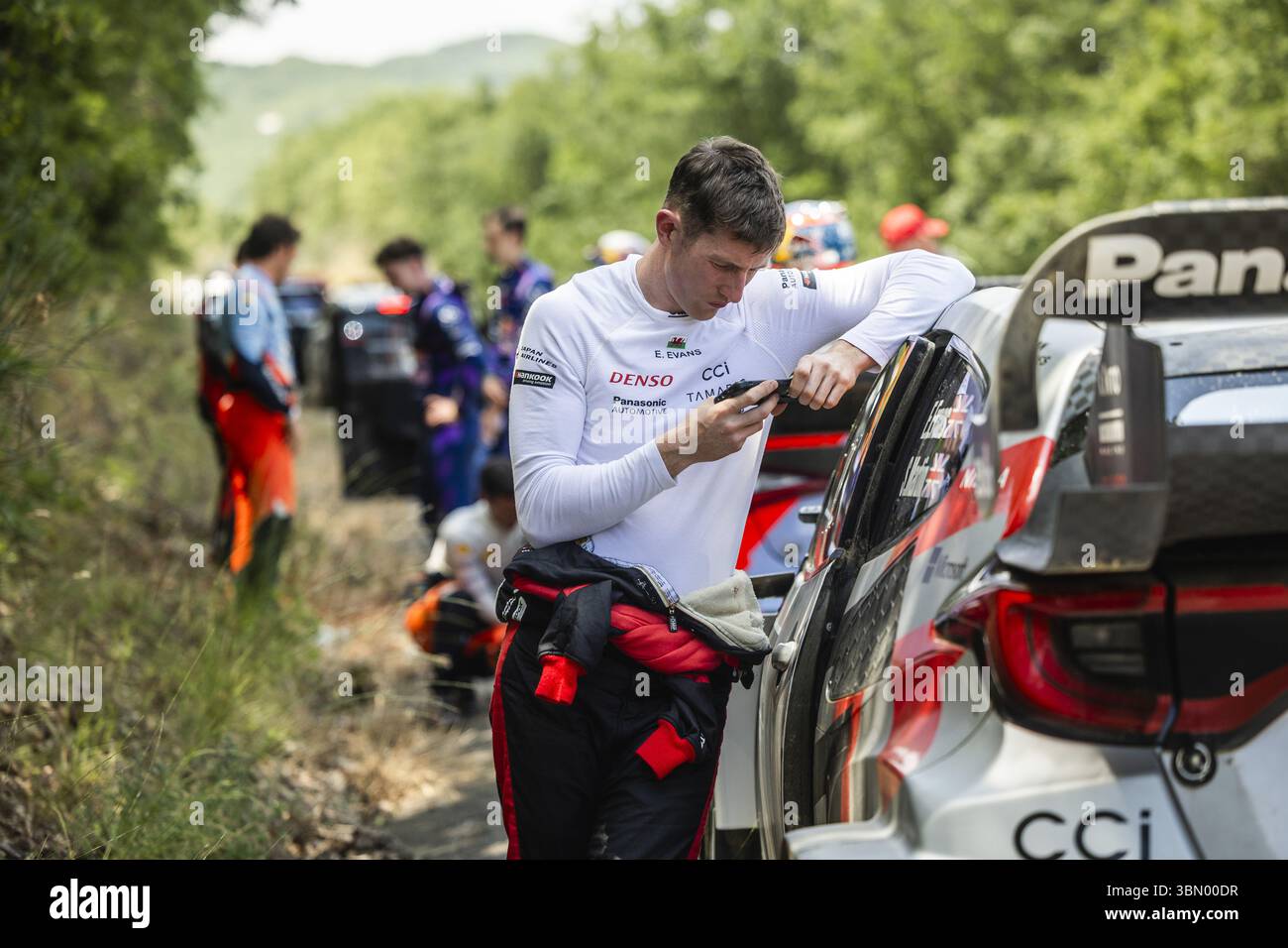 EVANS Elfyn, Toyota GR Yaris Rally1, portrait during the 2025 Acropolis ...