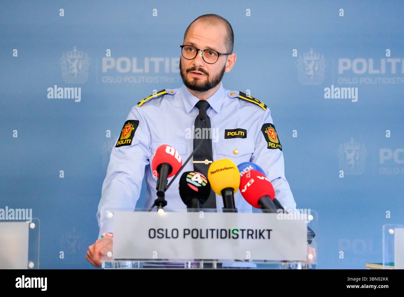 Oslo 20250627. Police Attorney Andreas Kruszewski from the Oslo Police ...