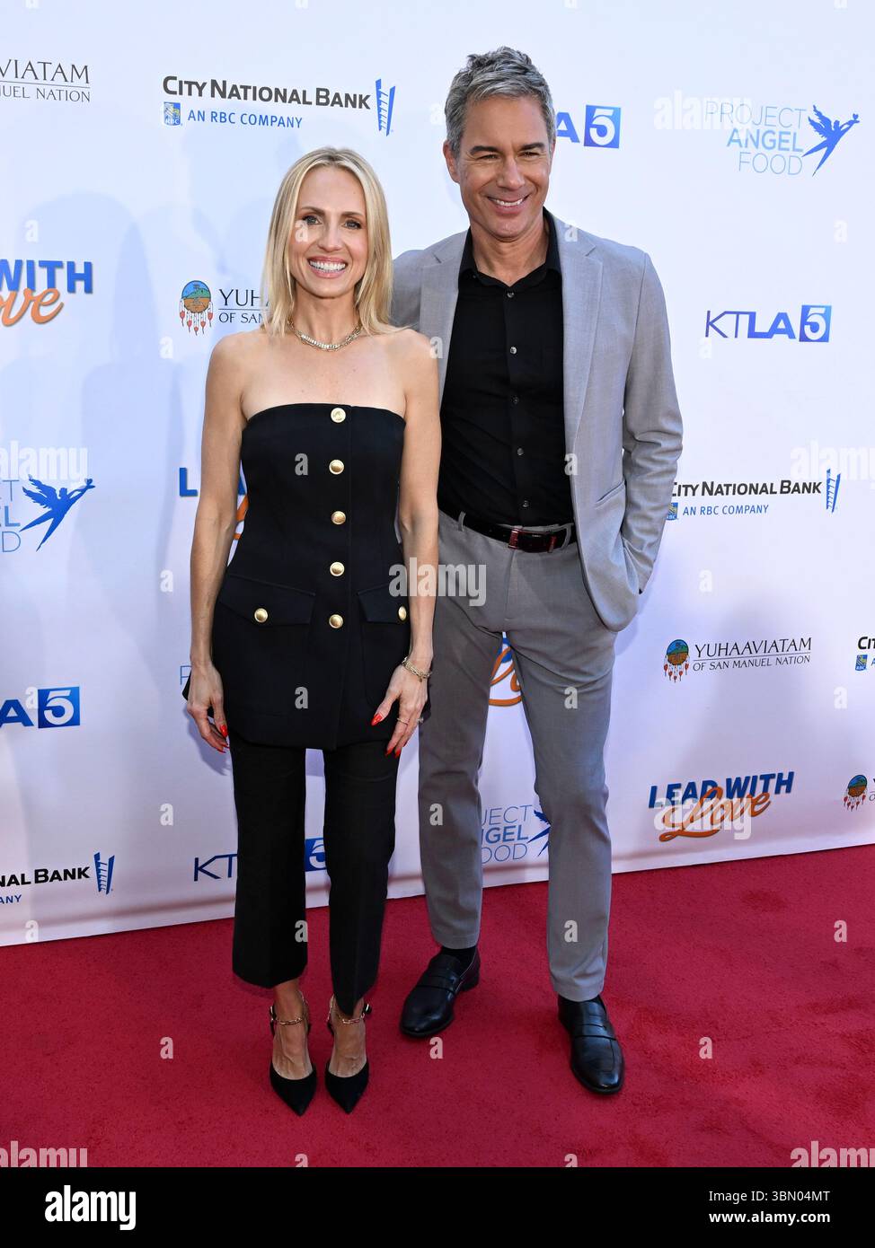 June 28, 2025, Hollywood, California, USA: Jessica Holmes and Eric ...
