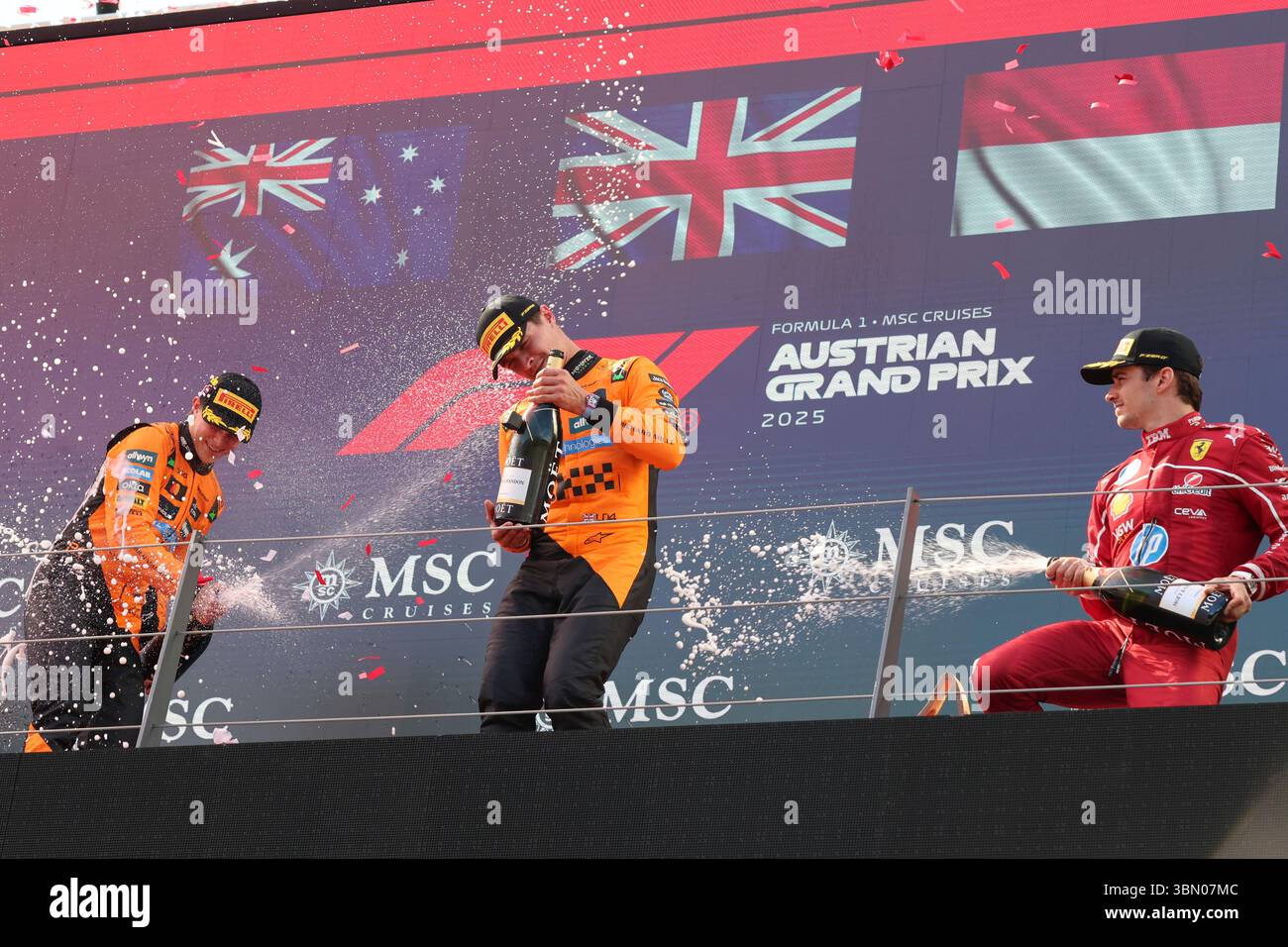 Red Bull Ring, June 29th 2025. Formula 1 MSC Cruises Austrian Grand ...