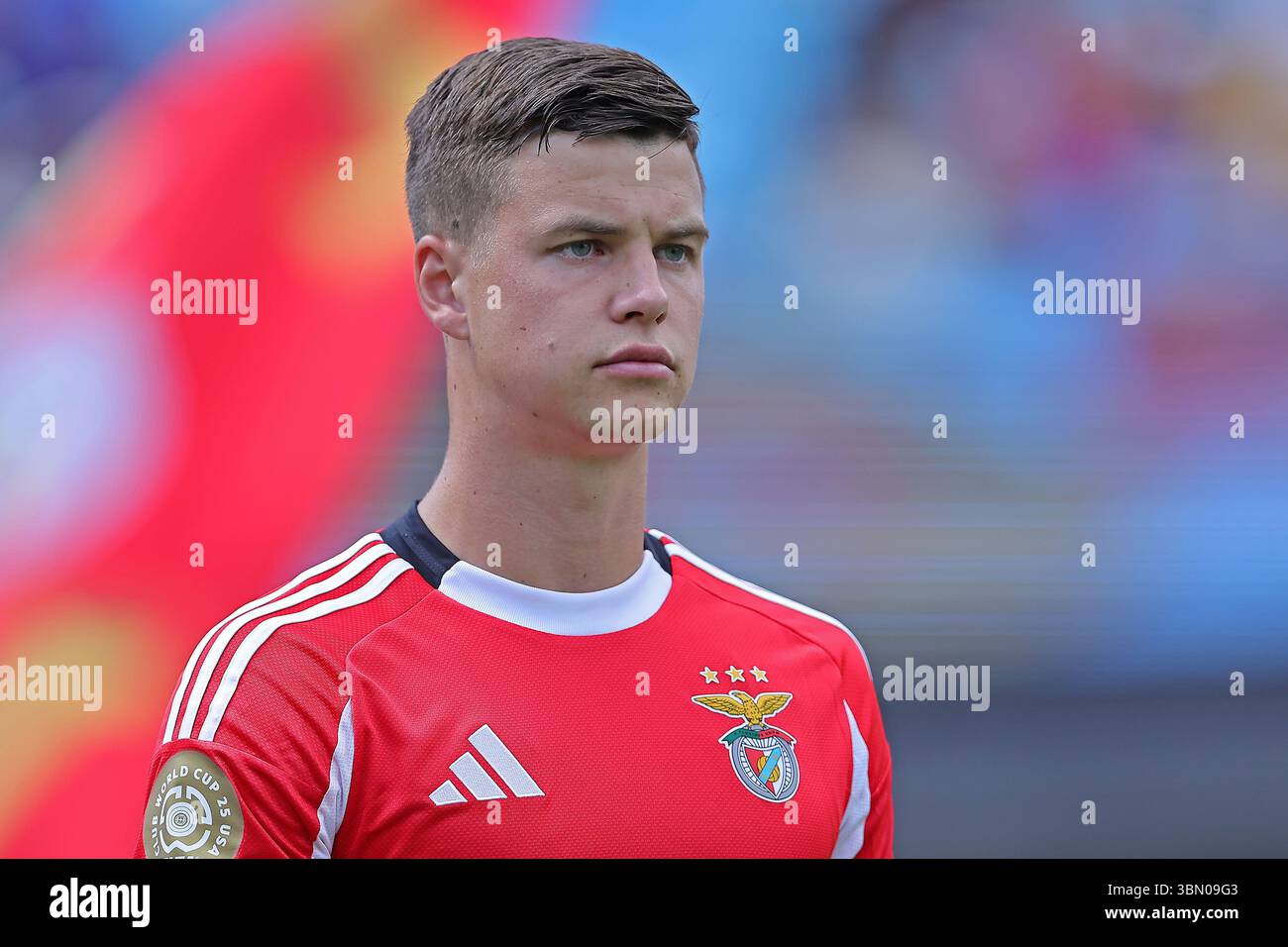 Charlotte, United States. 28th June, 2025. Samuel Dahl of SL Benfica ...