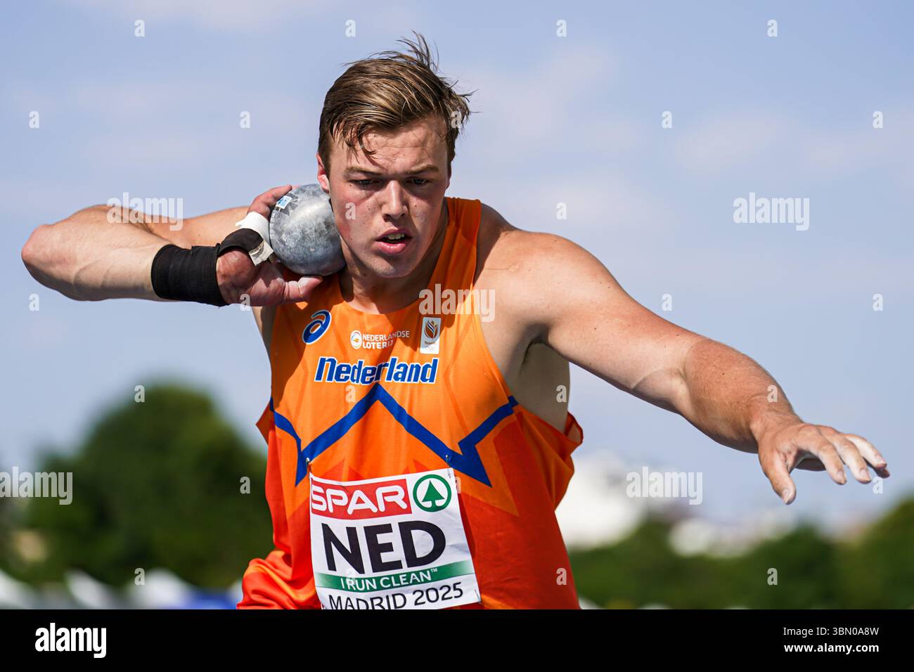 MADRID, SPAIN - JUNE 29: Yannick Rolvink of Netherlands competing in ...