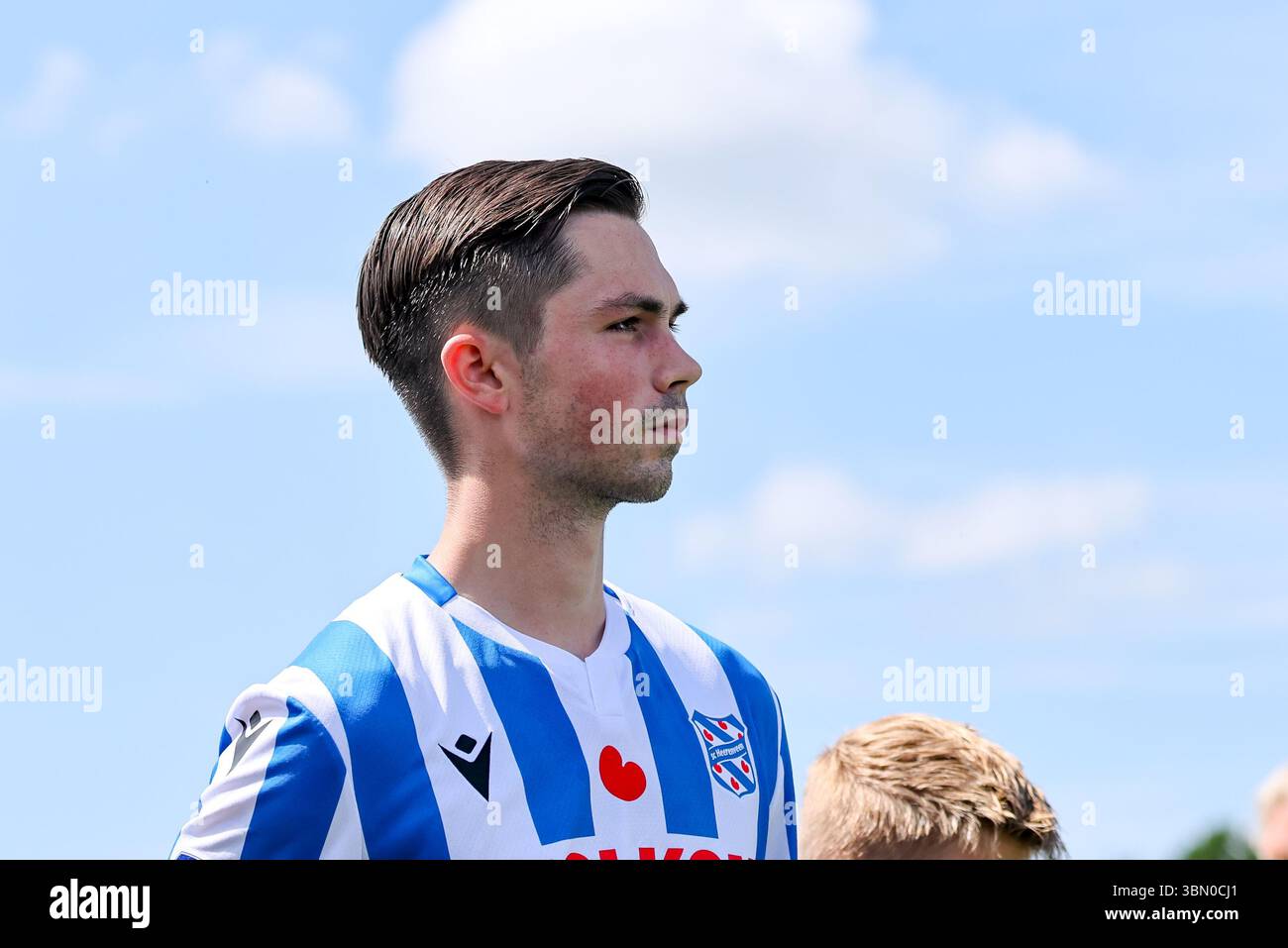 OLDEMARKT, NETHERLANDS - JUNE 29: Bram Rovers of sc Heerenveen looks on ...