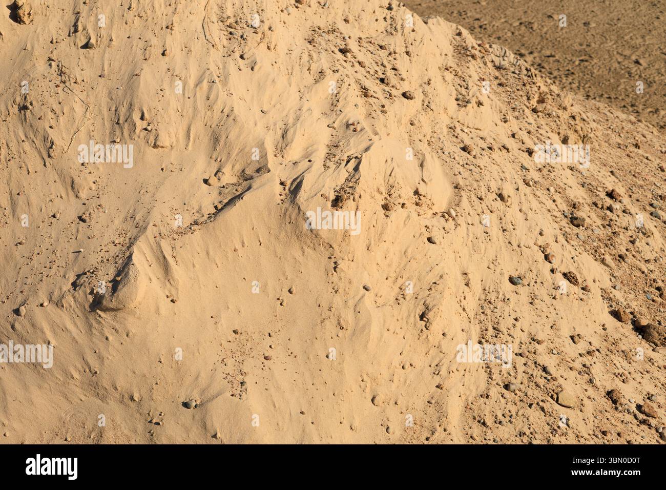 Texture of sand and earth, sand dunes and mountains Stock Photo - Alamy