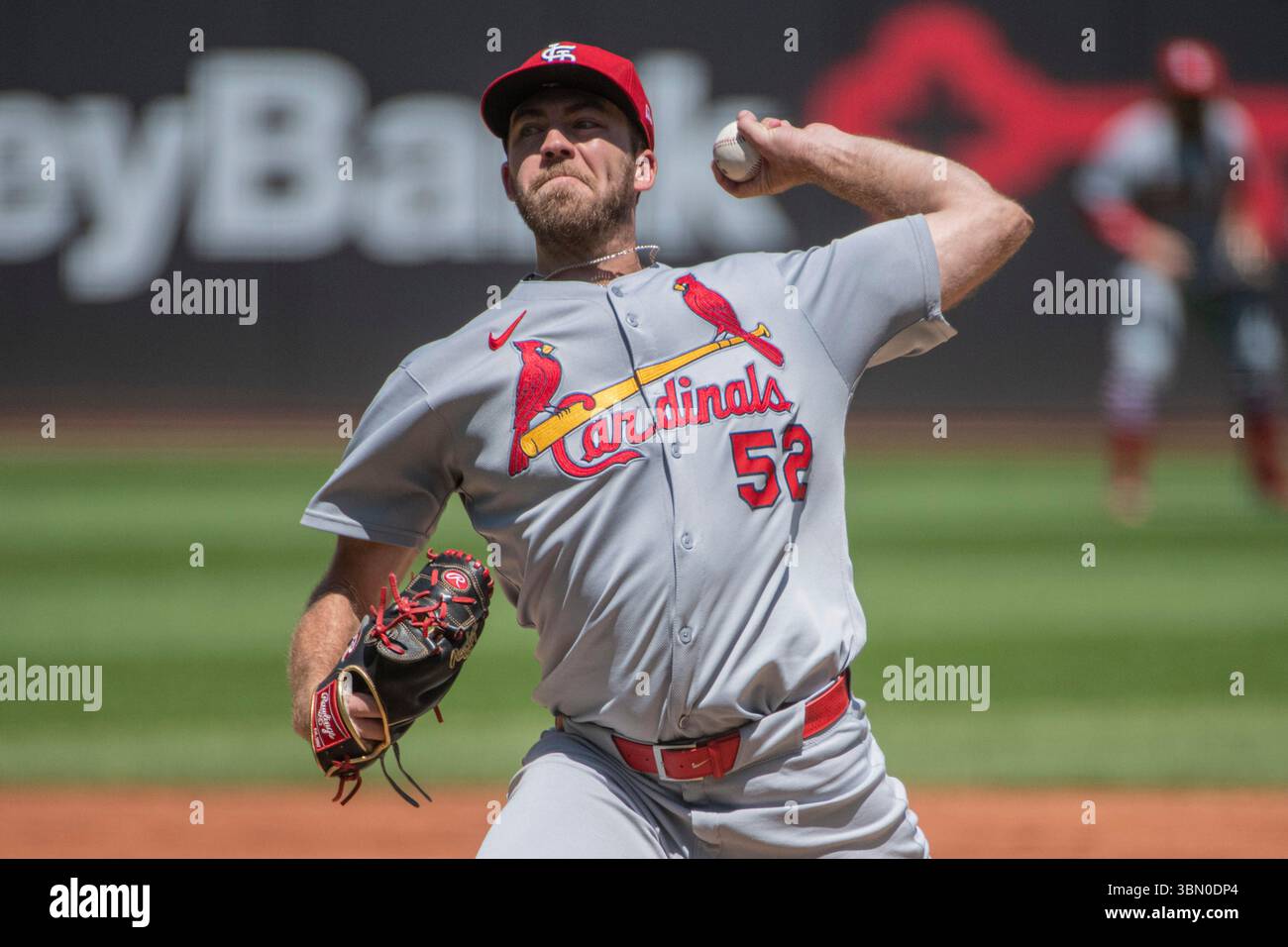 St. Louis Cardinals starting pitcher Matthew Liberatore delivers ...