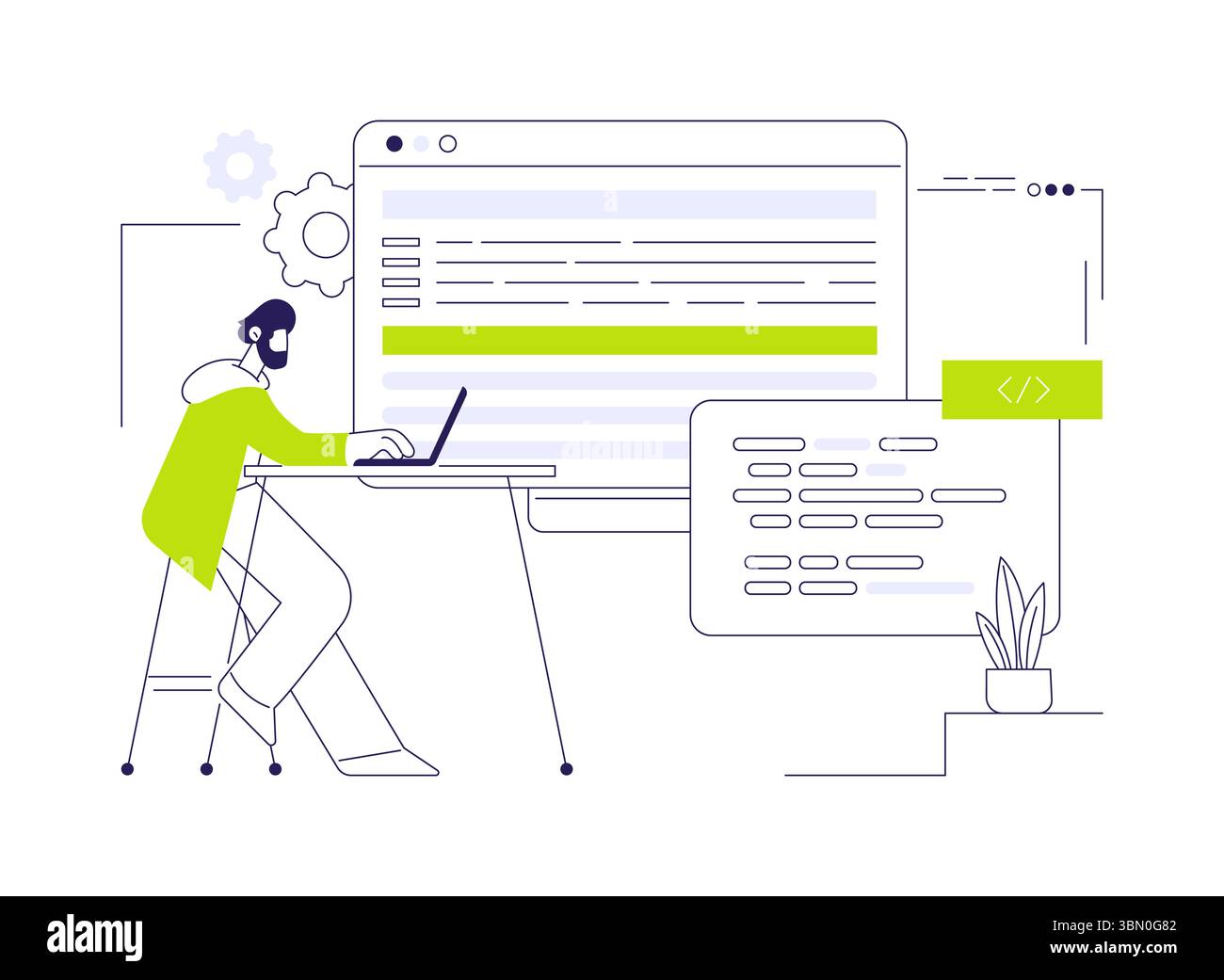 Software development tools abstract concept vector illustration Stock Vector Image & Art - Alamy