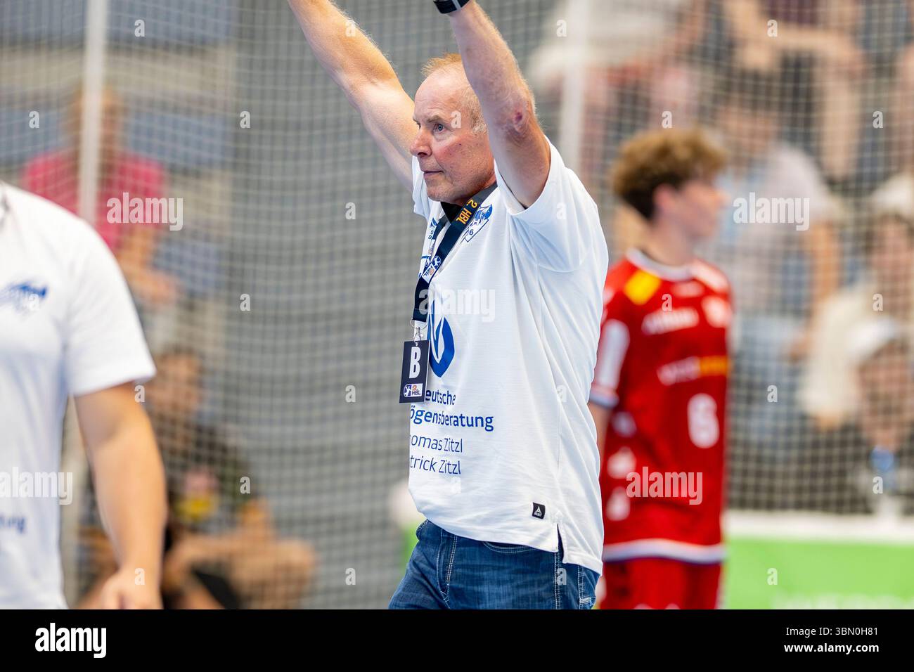 29 June 2025, North Rhine-Westphalia, Essen: Handball: 2nd Bundesliga ...