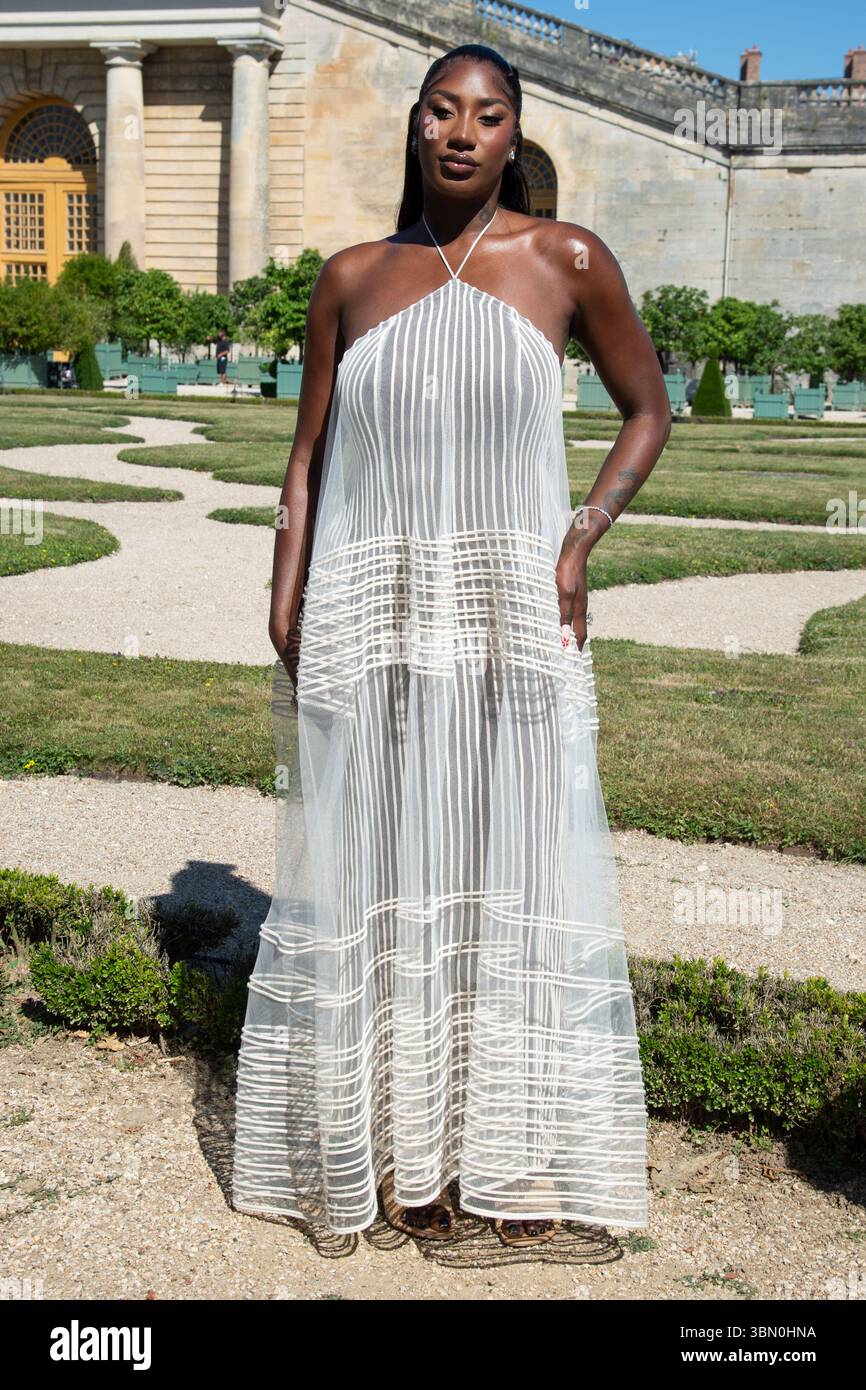 Paris, France. 29th June, 2025. Aya Nakamura attending the Jacquemus ...