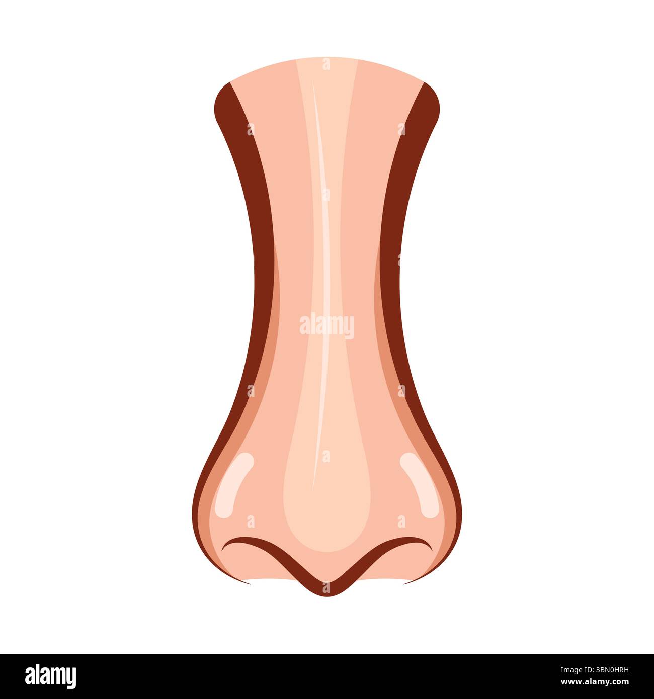 Front frontal face Stock Vector Images - Alamy