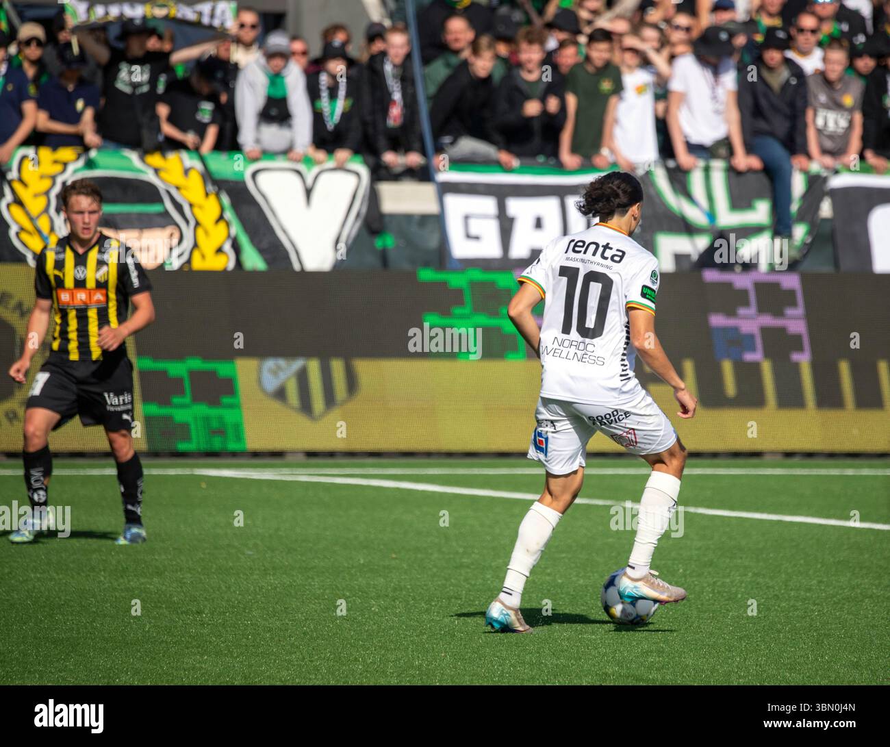 Gothenburg, Sweden. 29th Jun 2025. Moment in second half of match ...