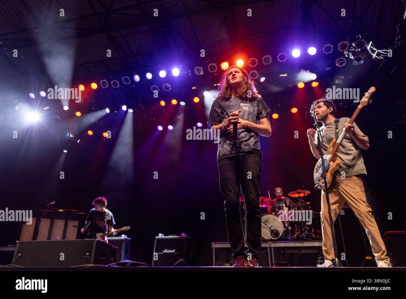 Milwaukee, USA. 26th June, 2025. Derek Sanders and Jeremy Lenzo of ...