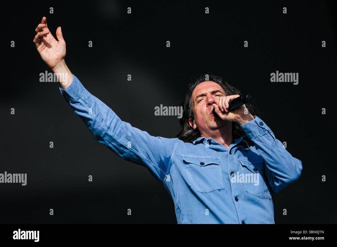 Pilton, UK. 29th June, 2025. Snow Patrol performs on the Other Stage ...