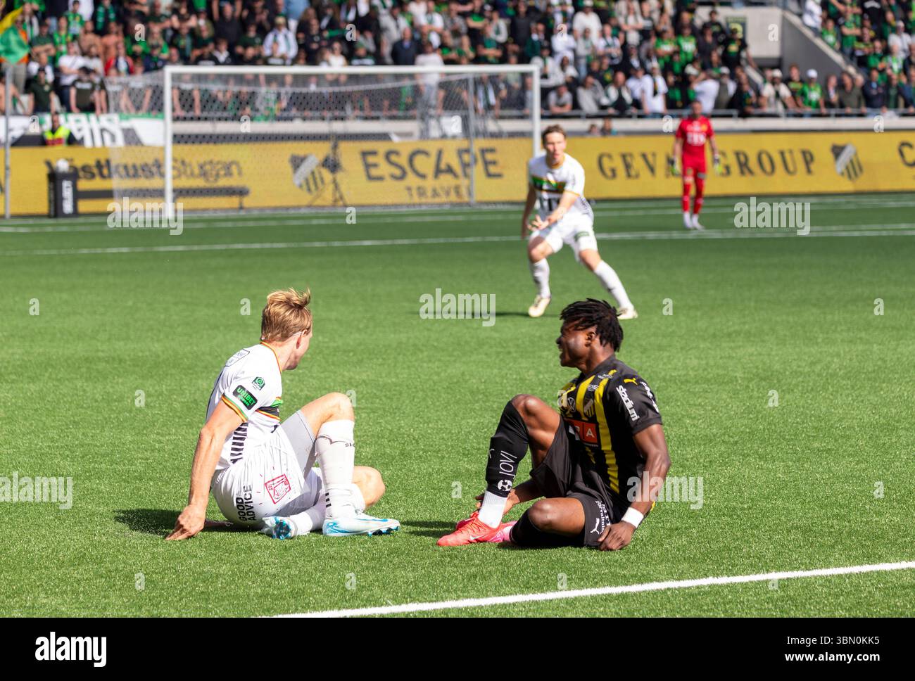 Gothenburg, Sweden. 29th Jun 2025. Moment in first half of match ...