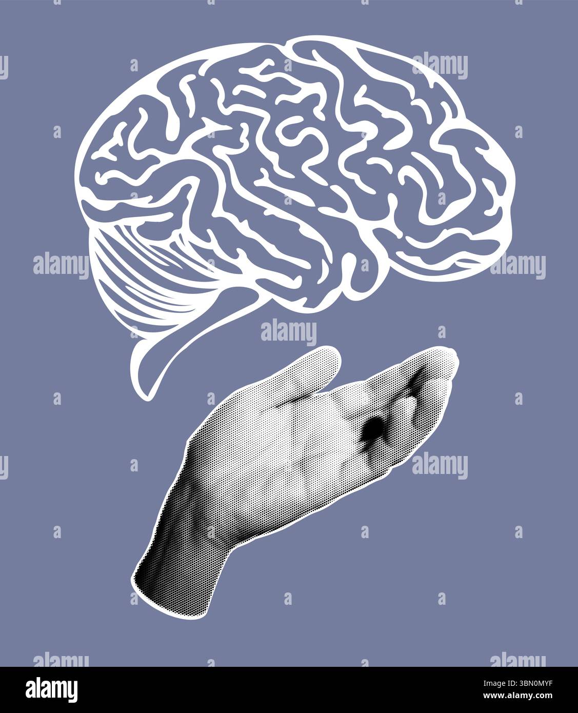 Medicine research knowledge memory Stock Vector Images - Alamy