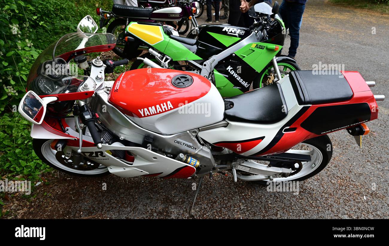 Yamaha TZR 250 Two Stroke Motorcycle Stock Photo - Alamy