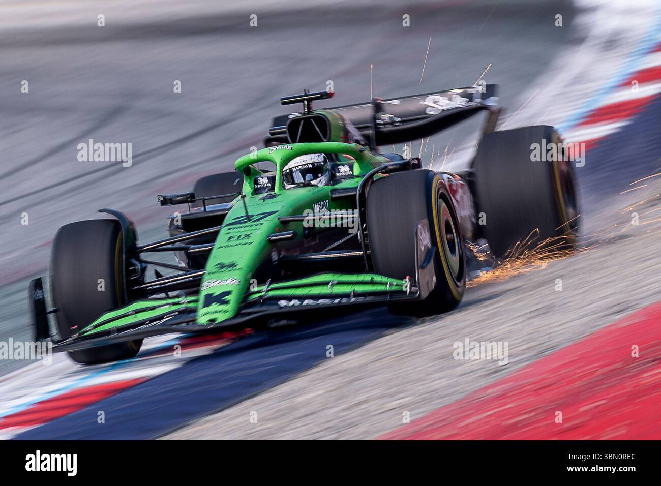 SPIELBERG, AUSTRIA - JUNE 29: Nico Huelkenberg of Germany and Sauber during the F1 Grand Prix of ...