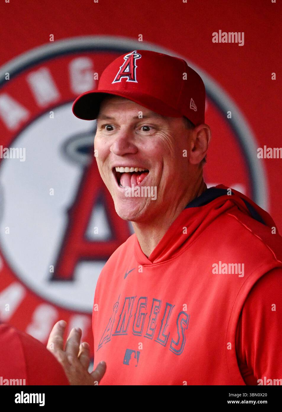 ANAHEIM, CA - JUNE 28: Los Angeles Angels Interim Manager Ray ...