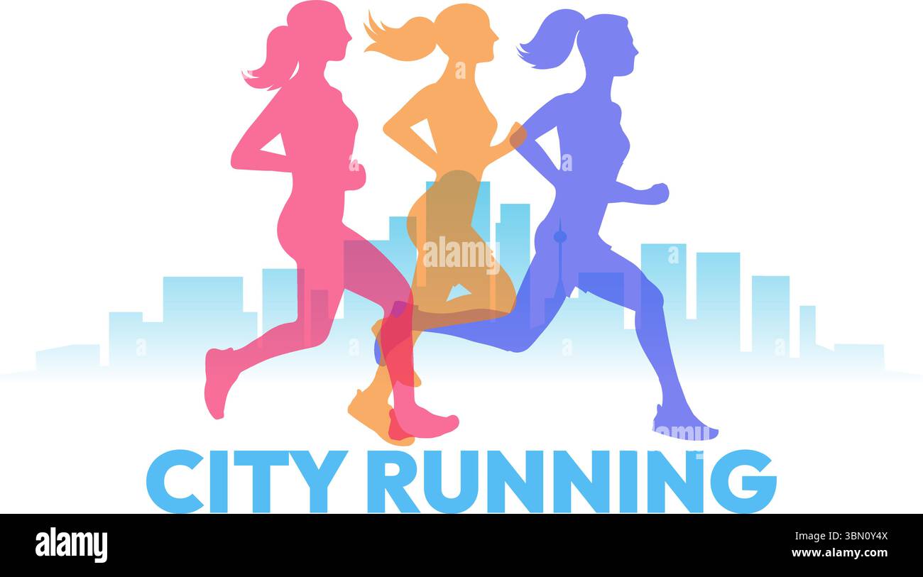 City runner Cut Out Stock Images & Pictures - Alamy