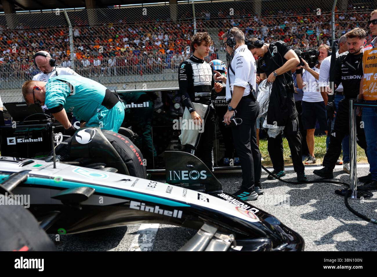 Spielberg, Autriche. 29th June, 2025. KIMI ANTONELLI Andrea (ita ...