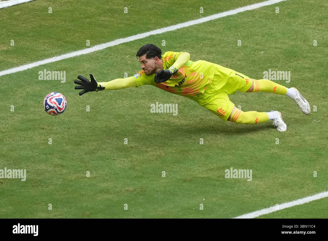 Flamengo's Agustin Rossi fails to stop Bayern Munich's second goal ...