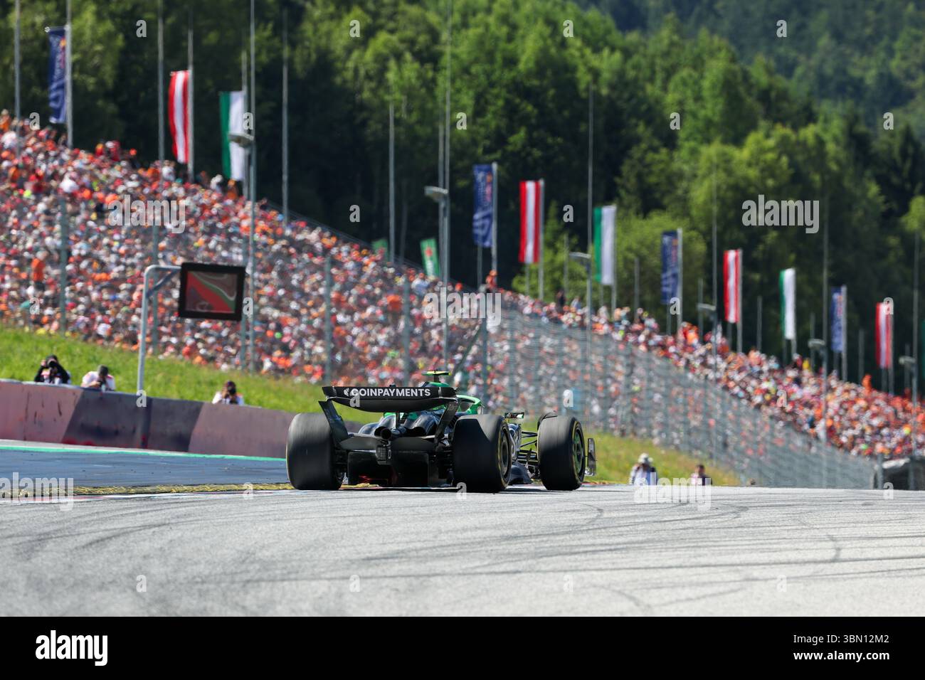 Gabriel Bortoleto (BRA) Stake F1 Team Sauber during Formula 1 MSC Cruises Austrian Grand Prix ...