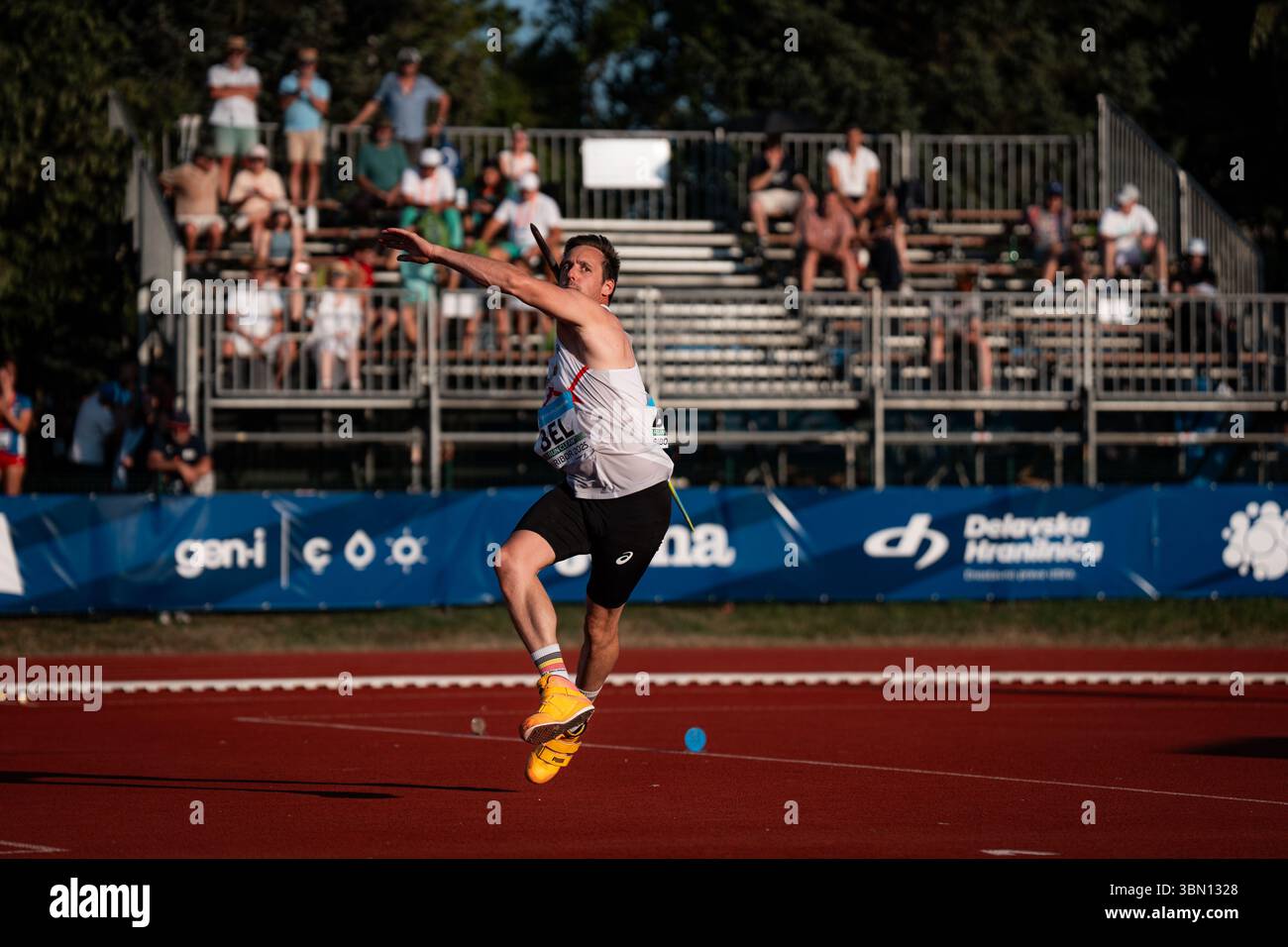 Belgian Timothy Herman pictured in action during the European Athletics ...