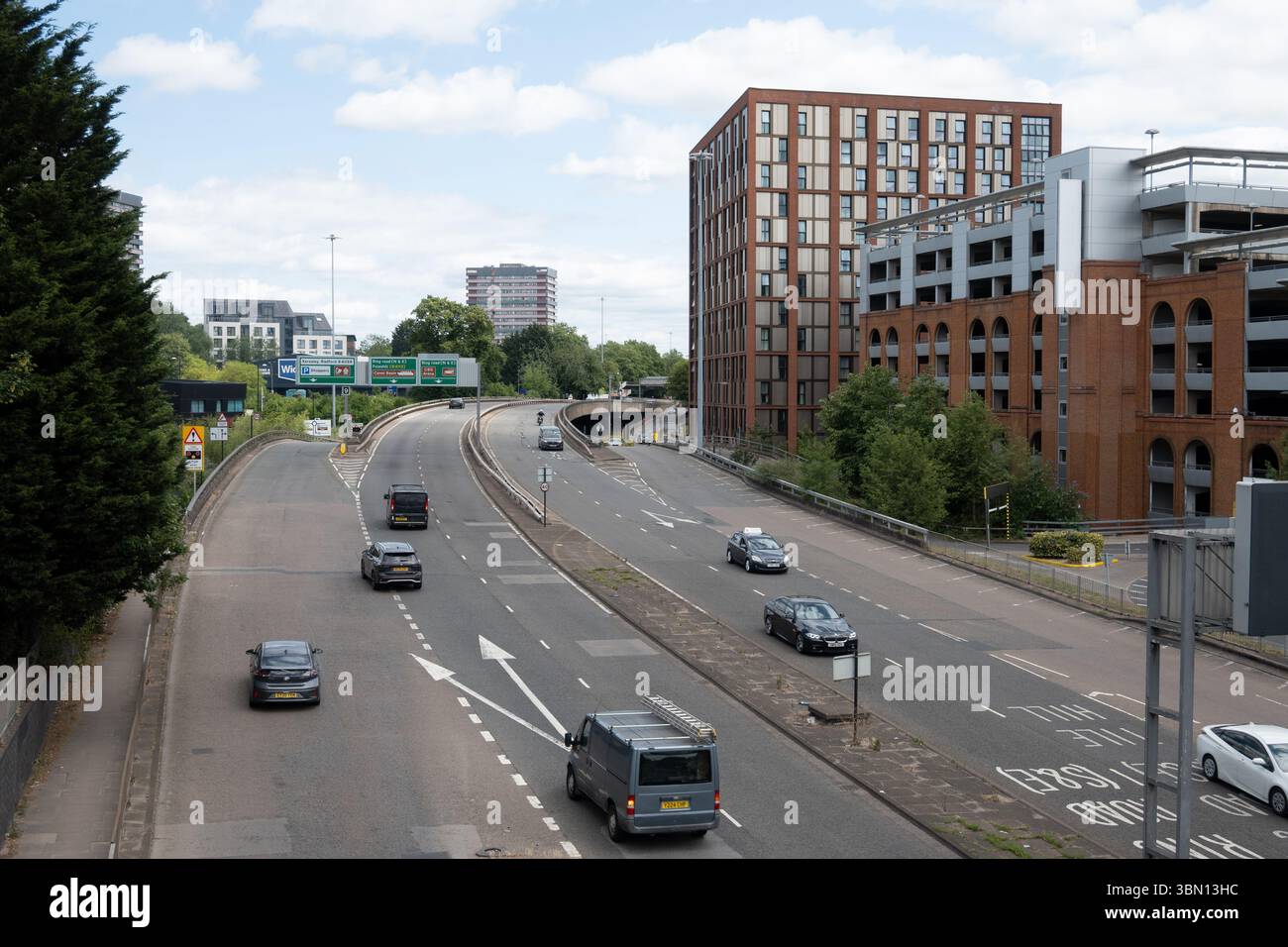 The Ring Road, Coventry, West Midlands, England, United Kingdom Stock ...