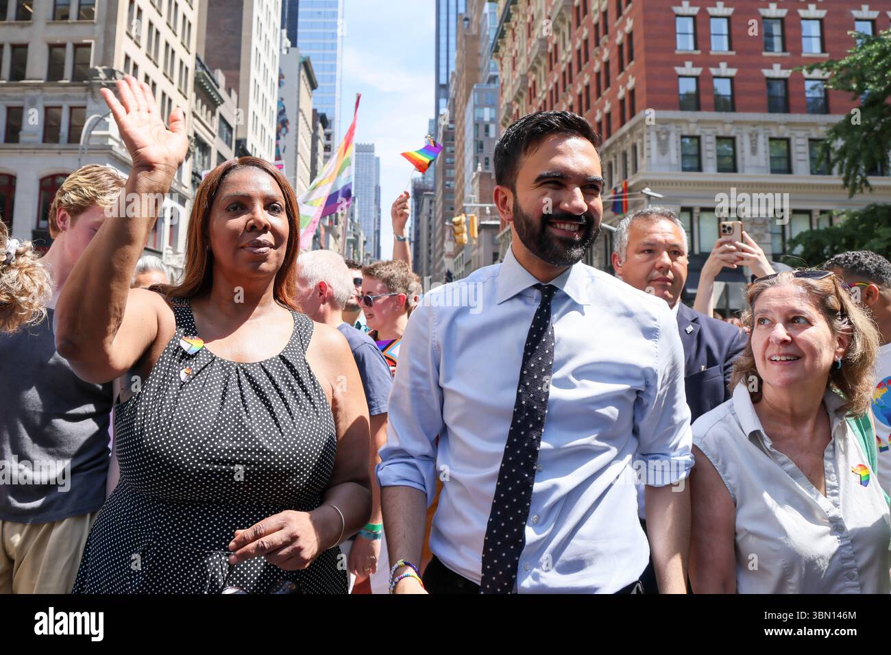 New York, USA. 29th June, 2025. New York State Attorney General Letitia ...