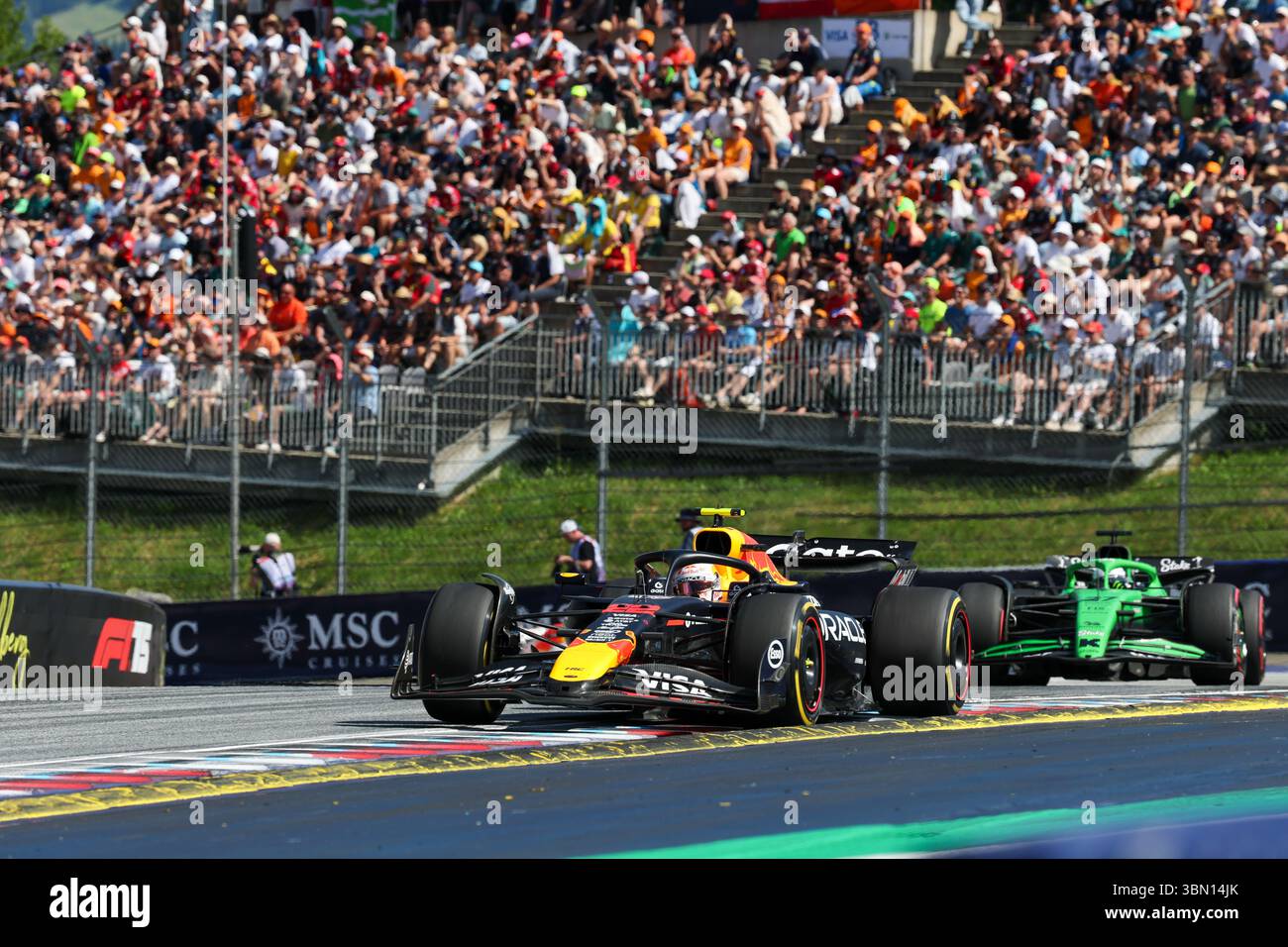 6/29/2025 - Yuki Tsunoda (JPN) - Oracle Red Bull Racing - Red Bull RB21 ...