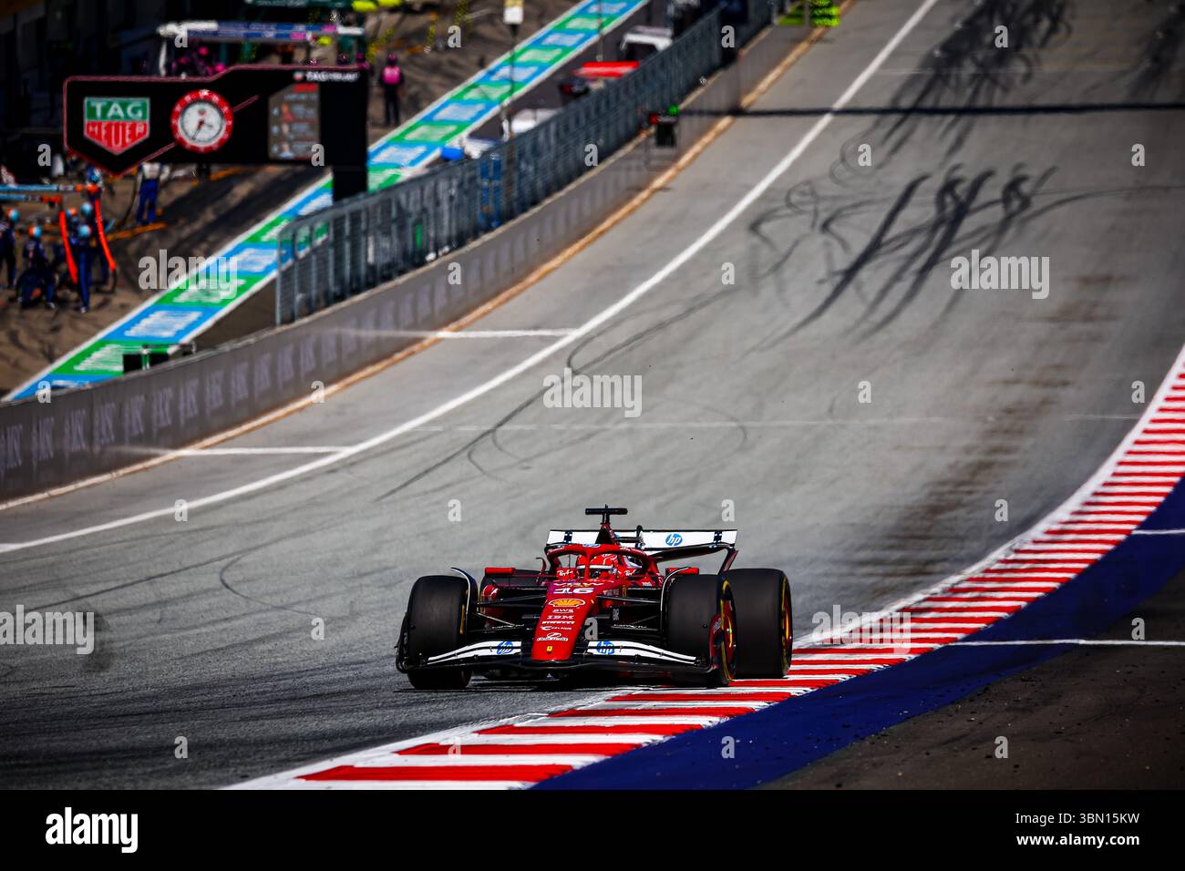 16 Charles Leclerc, (MON) Scuderia Ferrari SF25, during the Austrian GP ...