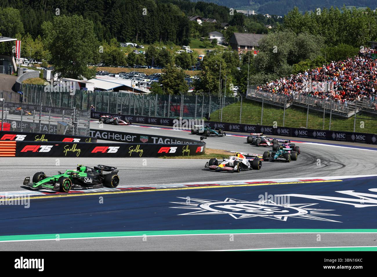6/29/2025 - Gabriel Bortoleto (BRA) Stake F1 Team Sauber during Formula 1 MSC Cruises Austrian ...