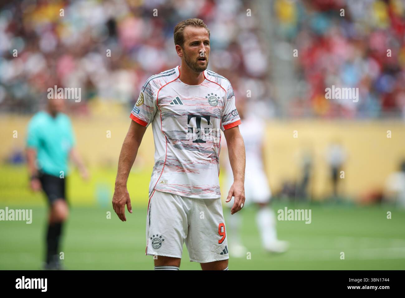 MIAMI, USA - 29th June 2025: Harry Kane of Bayern Munich during the ...