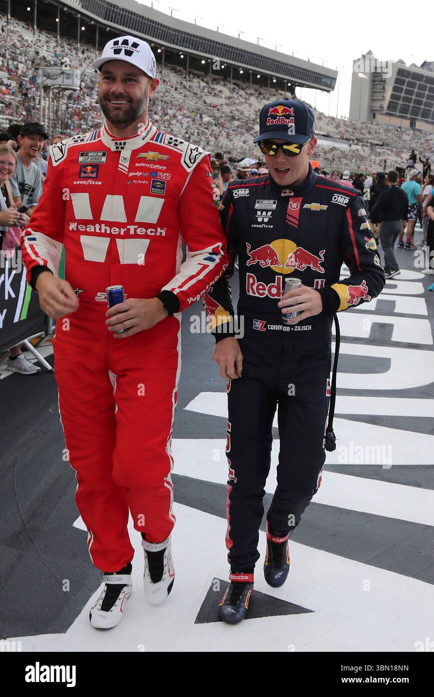 ATLANTA, GA - JUNE 28: Shane Van Gisbergen (#88 Trackhouse Racing ...