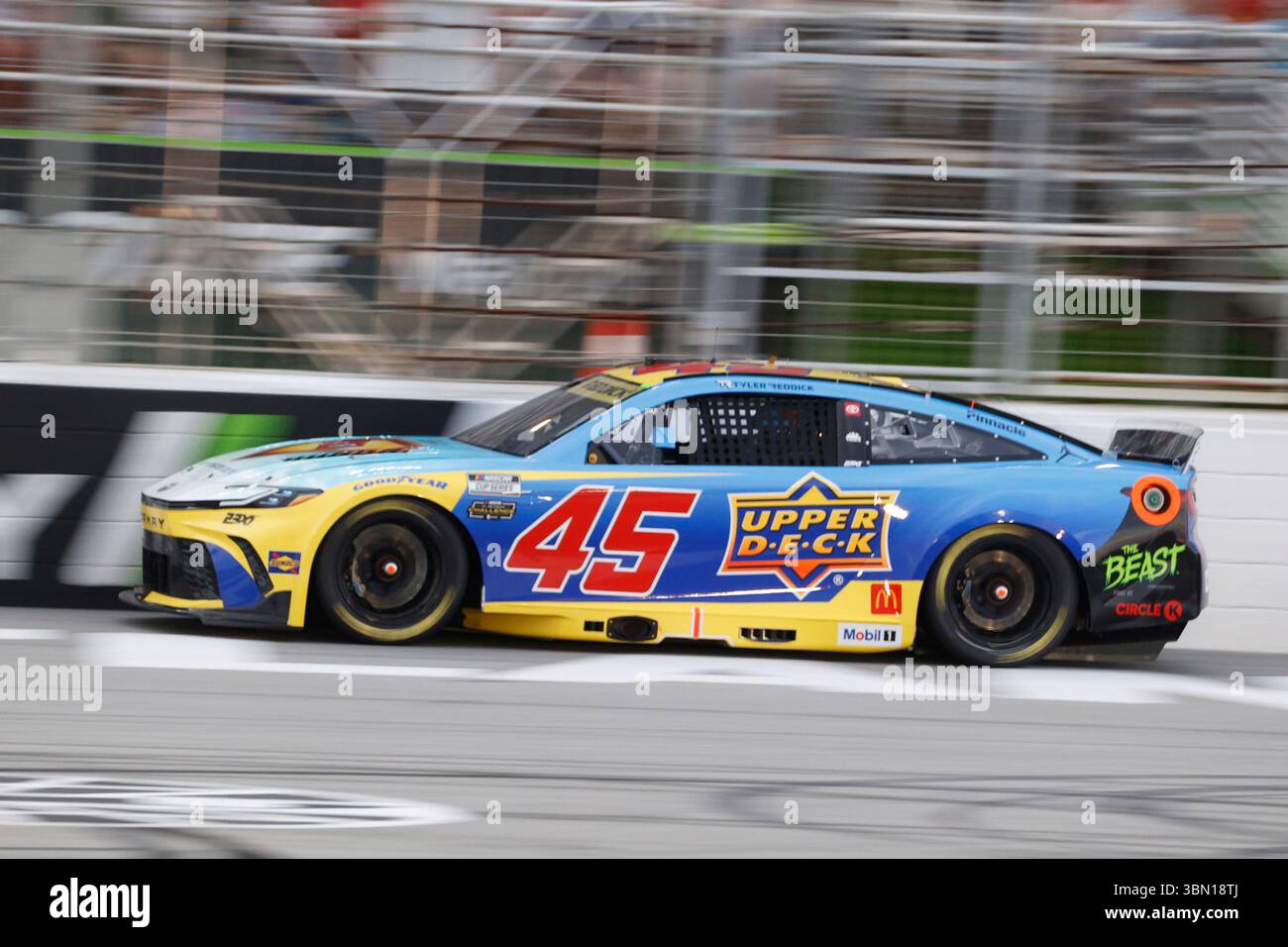 ATLANTA, GA - JUNE 28: Tyler Reddick (#45 23XI Racing Upper Deck Toyota ...