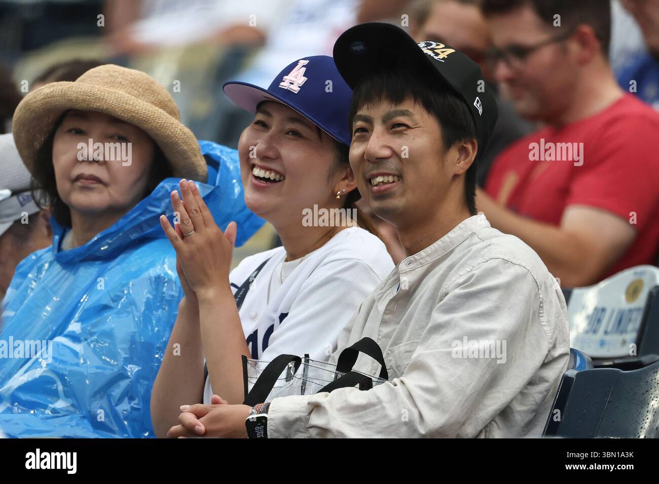 KANSAS CITY, MO - JUNE 29: Japanese fans in the stands to watch Los ...