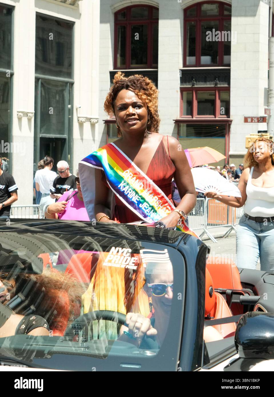 Grand Marshall Karine Jean-Pierre during The NYC Pride March 2025 held ...