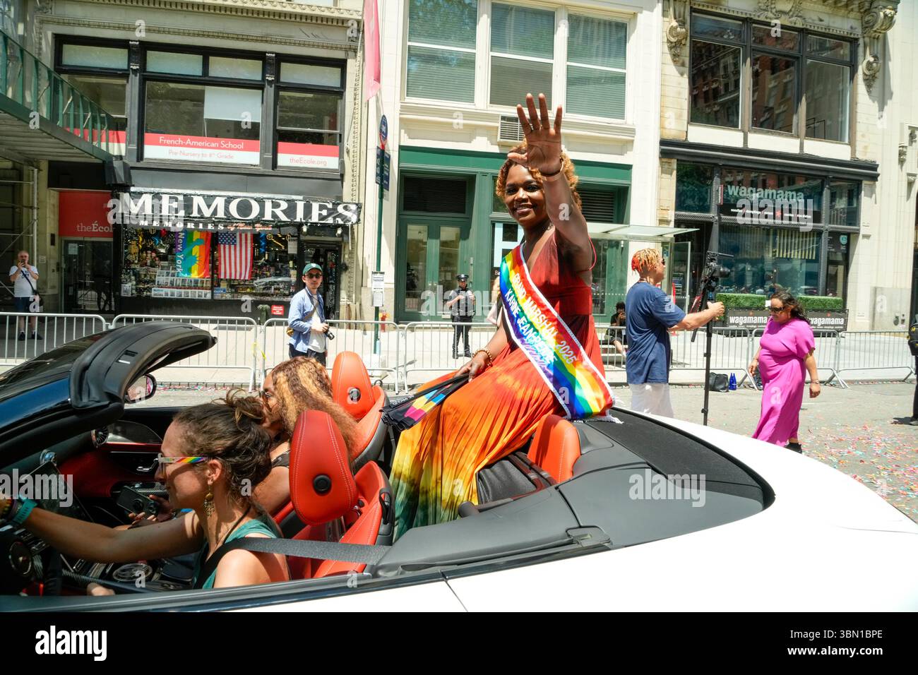 Grand Marshall Karine Jean-Pierre during The NYC Pride March 2025 held ...