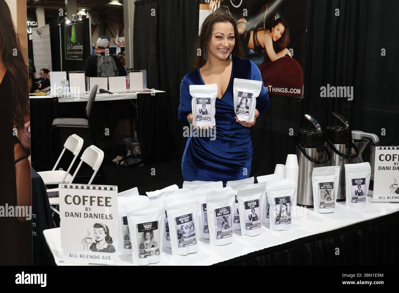 MIAMI, FL - JUNE 29: Dani Daniels attends the EXXXOTICA Expo 2025 at ...